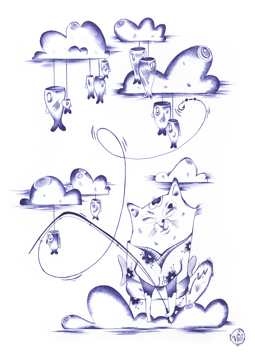 Le voyage de Tommy chat · Kokeshi's